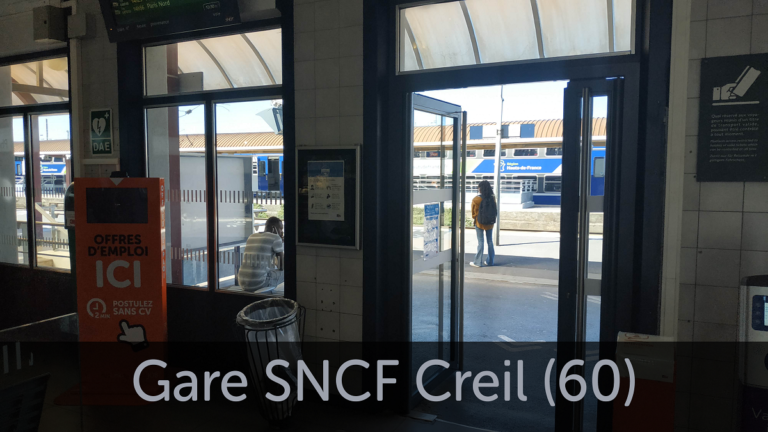 Huclink la borne d'emploi - bornes Gare SNCF Creil